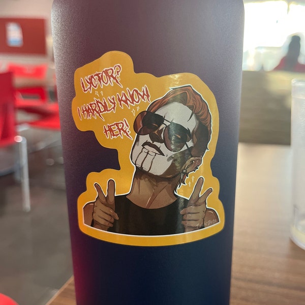 Lyctor I Hardly Know Her Sticker - Etsy