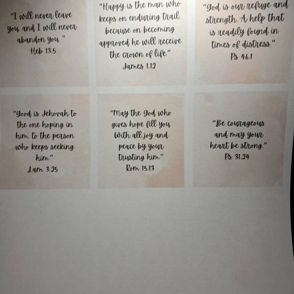 JW Letter Writing Template Stationery, Psalm 56:3, 2024 Year Text - Etsy