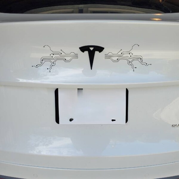 Circuit Board Wall Decal, Technology Vinyl Wall Art Decals, Gamer Room ...