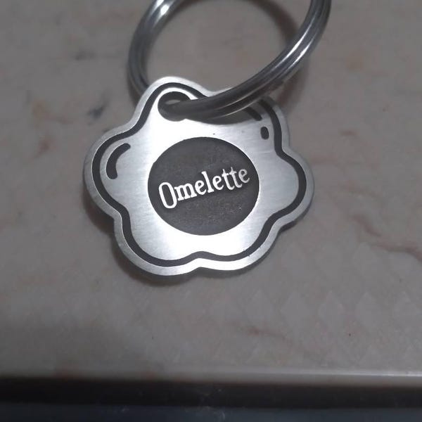 Bear Shape Dog Tag, Grizzly Bear Pet ID Tag, Personalized Dog Tag ...
