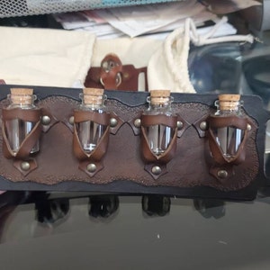 Potion Bag for Alchemist Fairy Trunk Steampunk Vials Box Larp Druid ...