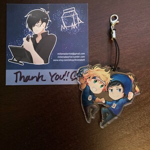 South Park Cup Craig and Tweek Keychain Charm Craig X Tweek | Etsy