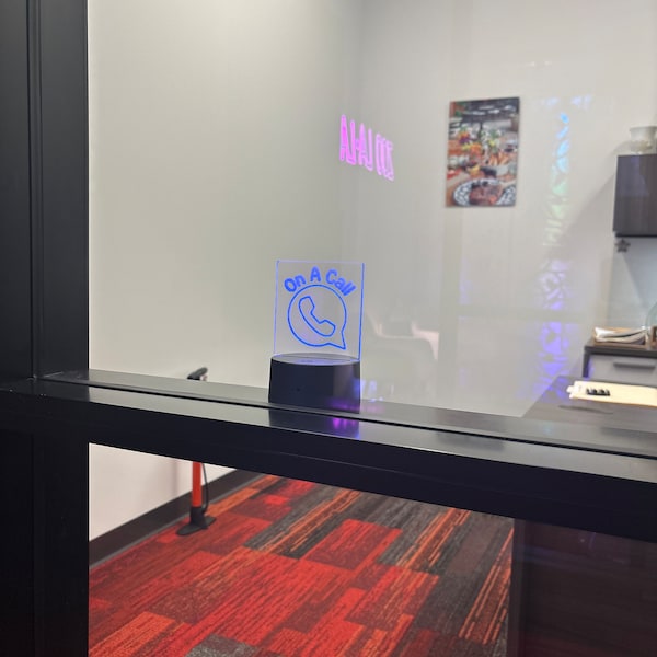 Do Not Disturb Remote Controlled LED Light, Night Light, Office Light ...