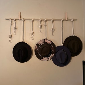 Boho Chic Hat Hanger Minimal Hat Hanger Boho Wall Decor - Etsy