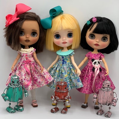 Robot. 330 Geen Eye Bot - Etsy