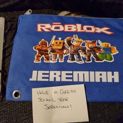 Roblox Pencil Pouch Personalized - Etsy