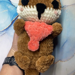 Amigurumi Otter Pattern, Plush Pattern, PDF Pattern, Stuffed Otter Toy ...