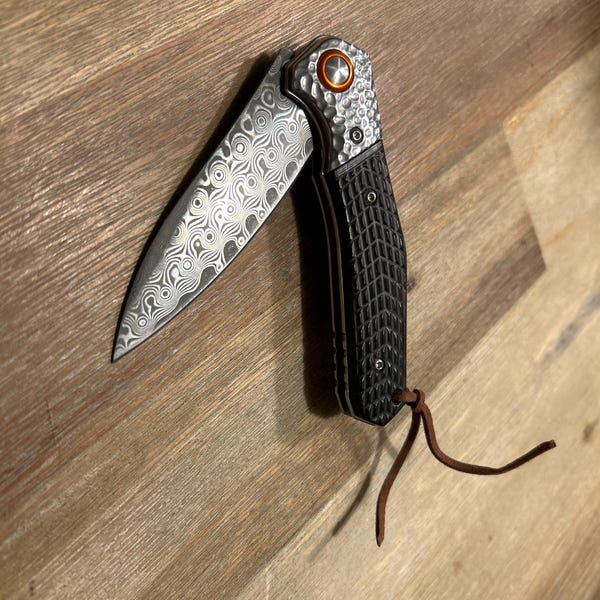 Pocket Knife Trailing Point Blade, Hunting Knife, Survival Knife ...