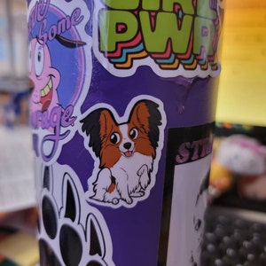 Boxer Dog Sticker Chibi Puppy Dog Vinyl Hand Drawn | Etsy