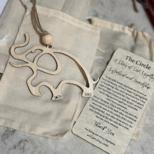 The Circle A Story of Love and Loyalty Elephant Ornament Gift ...