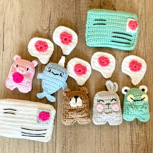 PATTERN: Micro Mini Doll, Amigurumi Pattern, Miniature Doll, One Inch ...