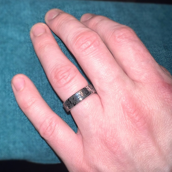 Circuit Board Wedding Band, Computer Science Engagement Ring, PC Board ...