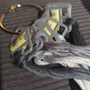 Mega Bobbin all-in-one With Label Tag Slot Floss - Etsy