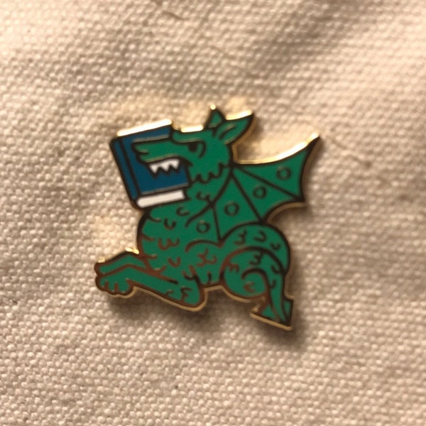 Book Wyrm Enamel Pin Bookish Gift Bookish Enamel Pin Gifts for Readers ...