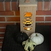 Jack-o-lantern, Halloween Lantern, Wood Lanterns, Rustic Lantern, Fun ...