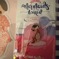 Aboriginal Mermaid of Australia Hard Enamel Pin, Indigenous Mermaid ...