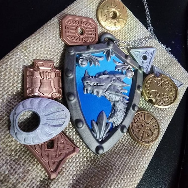 Symbol of Loth the Spider Queen Cosplay Accessory and Dnd Jewelry - Etsy