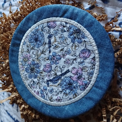 Flowers Thread Keeper Cross Stitch Needlework Quilting - Etsy