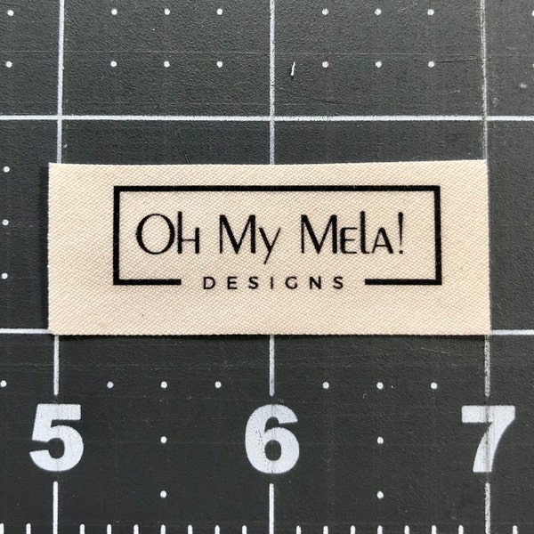 Organic Cotton Name Labels - Sew on Name Tags (clothing Labels) for ...