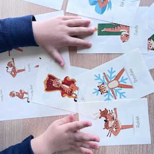 Ghost Yoga Poses for Kids | Halloween-themed Yoga Cards | Fun Printable ...