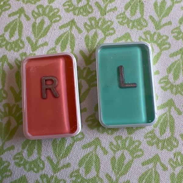 Solid Color X-ray Marker Set - White Border Xray Markers - Glitter X ...