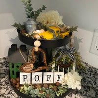 Tiered Tray Scrabble Tiles With Wooden Tray. Made to Order, Custom ...