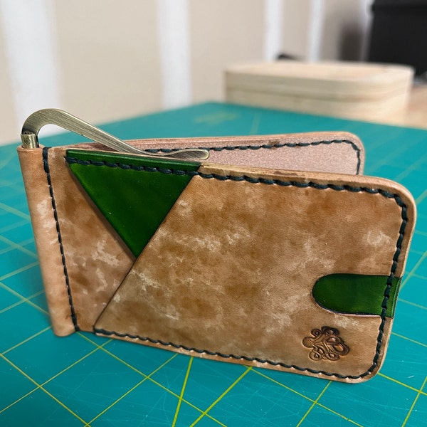 PDF & SVG Pattern for Bifold Wallet With Money Clip | PDF Digital ...