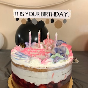 It is Your Birthday Cake Topper/ Dunder Mifflin/ the Office/ Dwight ...