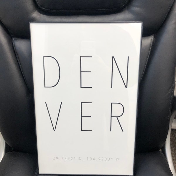 Printable Denver Wall Art - DIGITAL DOWNLOAD - Etsy