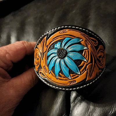 SUNFLOWER BELT PATTERNS 2 Different Repeating Leather Belt Patterns ...