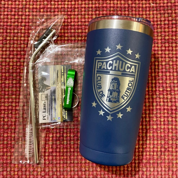 Club America Laser Engraved 20oz Tumbler: Stainless Steel Travel Mug - Etsy