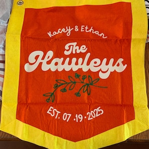 CUSTOM Mini Pennant Small Felt Pennant on a Stick Personalized Design ...