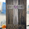 Cross String Art DIY Kit, Catholic Art, Catholic Gifts, Cross String ...
