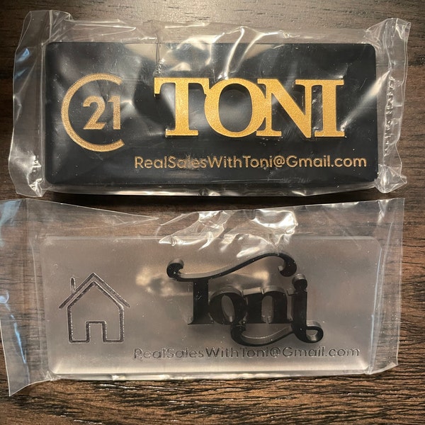 FROST Badge With Pin-on in Raised Lettering - Etsy