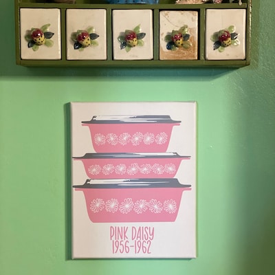 Pyrex Vintage Kitchen .svg Pattern Downloads Editable Vector Files for ...