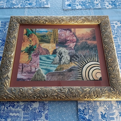 5x7 Frame Vintage White Ceramic Spandrel Oval Opening With Choice of ...