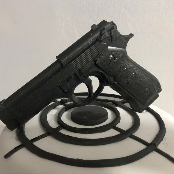 GUN MOLD, Gun & Bullets Chocolate Mold, Soap Mold, Hunter Theme Cake ...