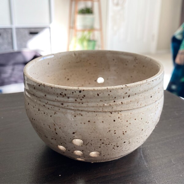 Small Ceramic Strainer / Colander - Etsy