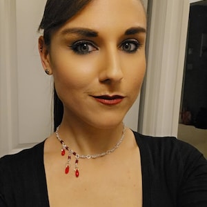 Choker Necklace Earrings Angel Dust Hotel Ragno - Etsy