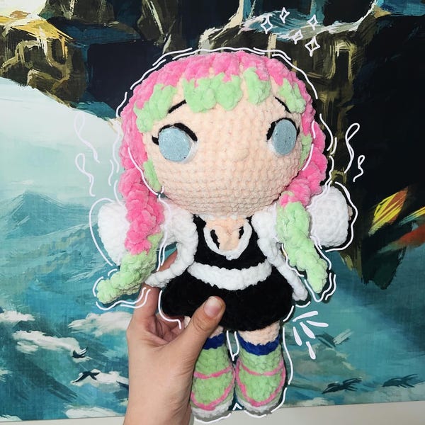 Demon Slayer Crochet Patterns - Kimetsu No Yaiba, Anime DIY Tutorial ...