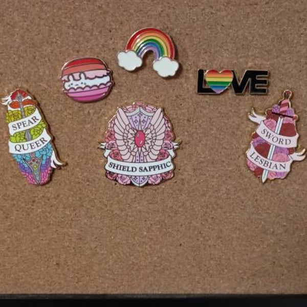 B GRADE LGBT Armory Enamel Pins - Etsy