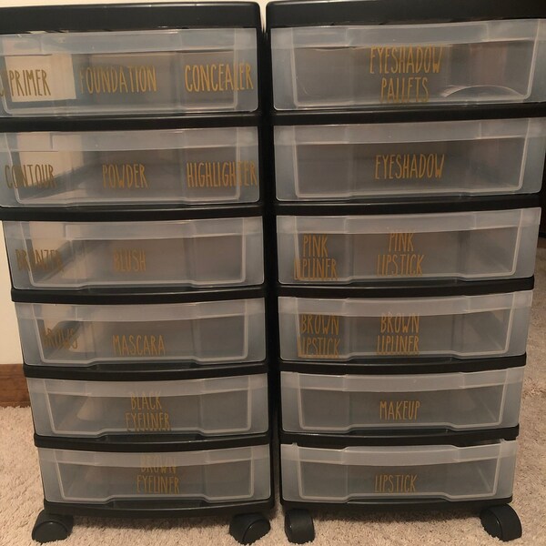 Labels for Organizing | up to 20 Customizable Labels | Bathroom ...