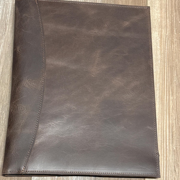 Classy Leather Checkbook Cover for Executives, Business Owners, Gift ...