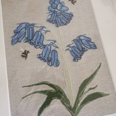 Beautiful Hare Machine Embroidery Picture - Etsy