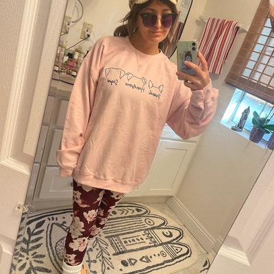 Personalized Dog Ear Sweatshirt Custom Dog Sweatshirt With - Etsy