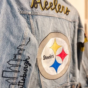 College or Team Logo Jacket - Etsy