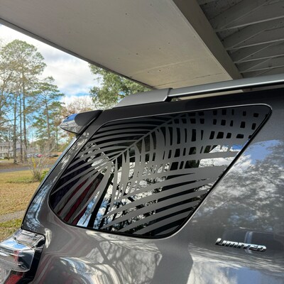 Fits 2016-2019 Kia Sorento Rear Side Windows Leopard Cheetah Print ...