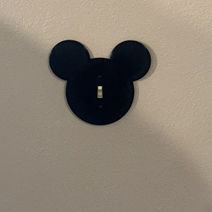 Mickey Mouse Head Light Switch Cover Disney Mickey Mouse Electrical ...