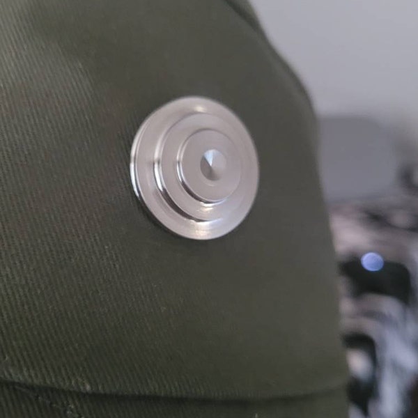 Imperial Officer Code Disc With Attachment Screw: Nickel Silver Metal ...