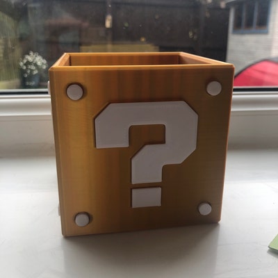 Super Mario Planter for Mario Themed Gaming Room Decor with Optional ...